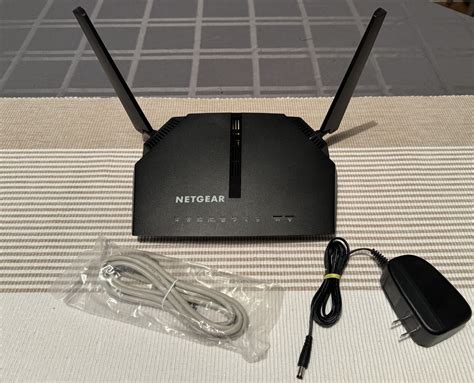 Used Netgear Dual Band Ac Router With X Docsis Cable Modem Black C Ubb Threads
