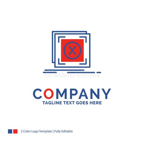 Company Name Logo Design For Error Application Message Proble Stock