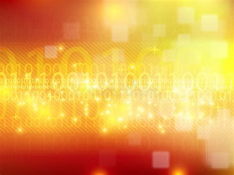 Vector Binary Code Background Gradient Texture Technology Concept Stock Vector Illustration