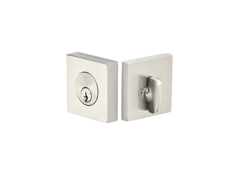 Emtek Square Single Cylinder Deadbolt 8469