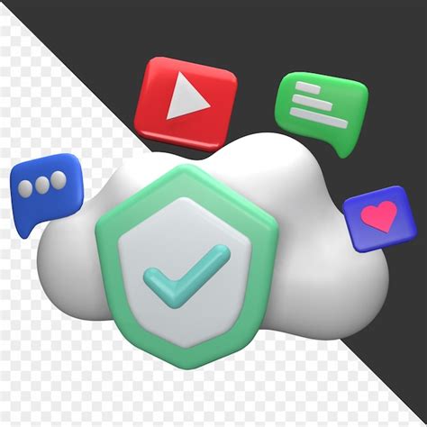 Premium Psd 3d Cloud Computing Illustrations