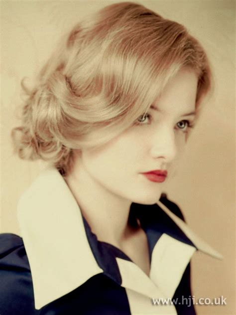 2008 Blonde Tied Hairstyle