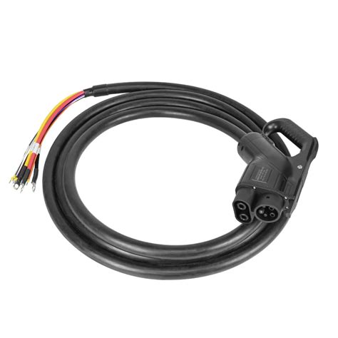 250a Ccs1 Combo1 Dc Ev Fast Charging Plug Connector With 5m Cable Ul Rated Ev Charger Connector