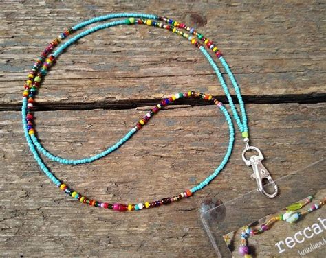 Lanyard Necklace Mask Necklace Beaded Necklace Beaded Bracelets