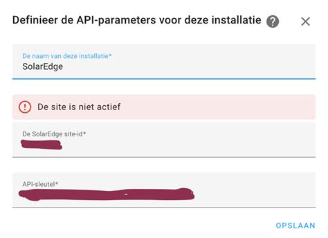 Solaredge Error The Site Is Not Active · Issue 73949 · Home