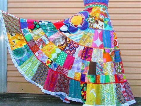 Ideas De Vestidos Hechos Con Retazos De Tela