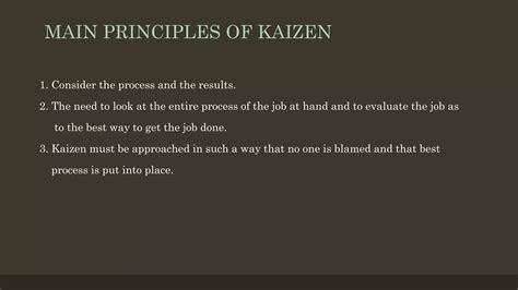 Kaizen PPTX