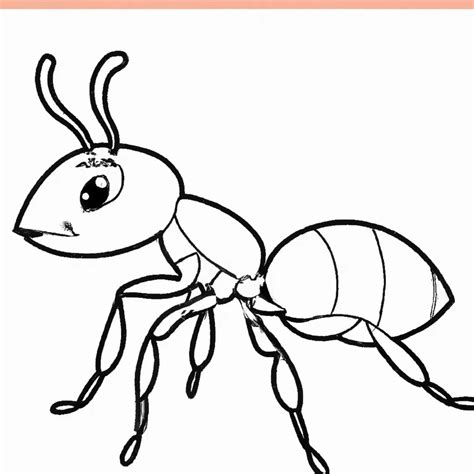 Surpreenda Se Desenho De Formiga Para Colorir E Divertir