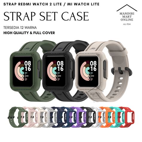 Jual Strap Redmi Watch 2 Lite Mi Watch Lite SET Tali Pengganti Redmi
