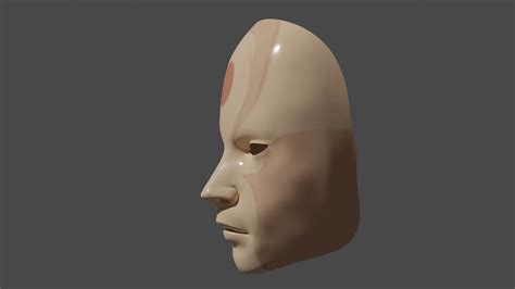 Human Mask D Model By TriDsign