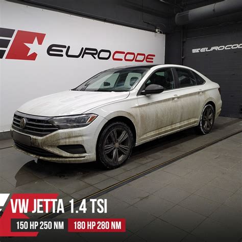 Vw Jetta Mk7 1 4tsi чип тюнинг от Eurocode Tuning