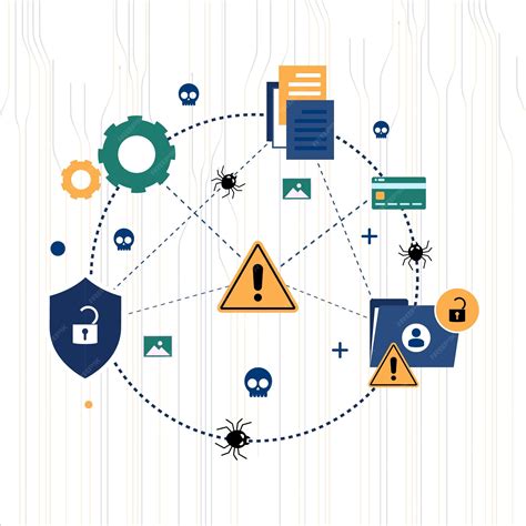 Premium Vector Illustration Vector Of Data Protection Cyber Security