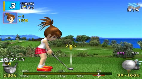 Hot Shots Golf 3 Ps2 Pcsx2 Hsg3 60fps Youtube