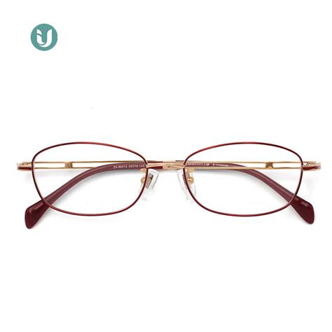 Oval Italian Optical Frames Women Titanium Eyewear Frames Titanium