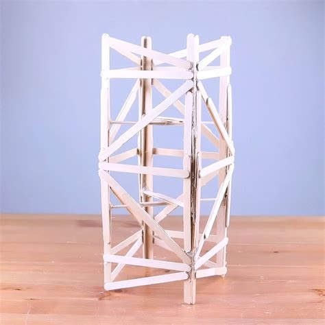 Make A Popsicle Stick Tower That Wont Fall