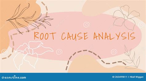 Handwriting Text Root Cause Analysis Concept Meaning Method Of Problem Solving Identify Fault