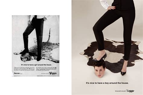 Eli Rezkallah Recreated Old Sexist Advertisements In A Parallel Universe