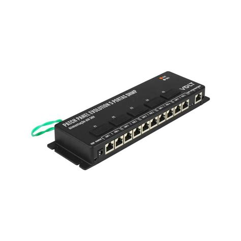 Patch Panel Poe Fast 05p Evolution Gerenciavel Snmp Volt