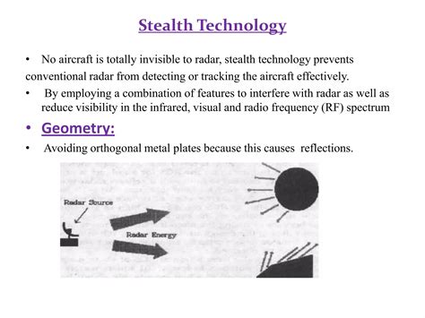 Radar Stealth Technology Ppt
