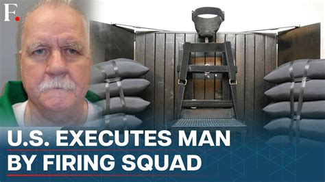 Strapped Hooded And Shot Us Executes South Carolina Man Using Firing