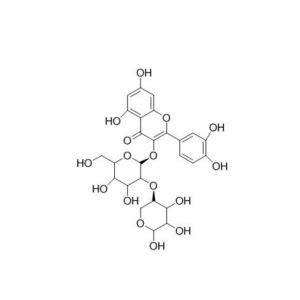 辰光生物 槲皮素 3 O 桑布双糖苷 槲皮素 3 O 木糖1 2葡萄糖 83048 35 5品牌宝鸡辰光生物宝鸡市包装规格 20mg