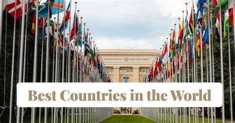 Best Countries In The World 2025 Ranking