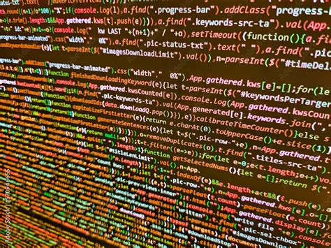 Foto De Program Code And Visual Uiux C India Flag Is Depicted On The