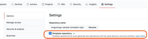 Github Template Repository