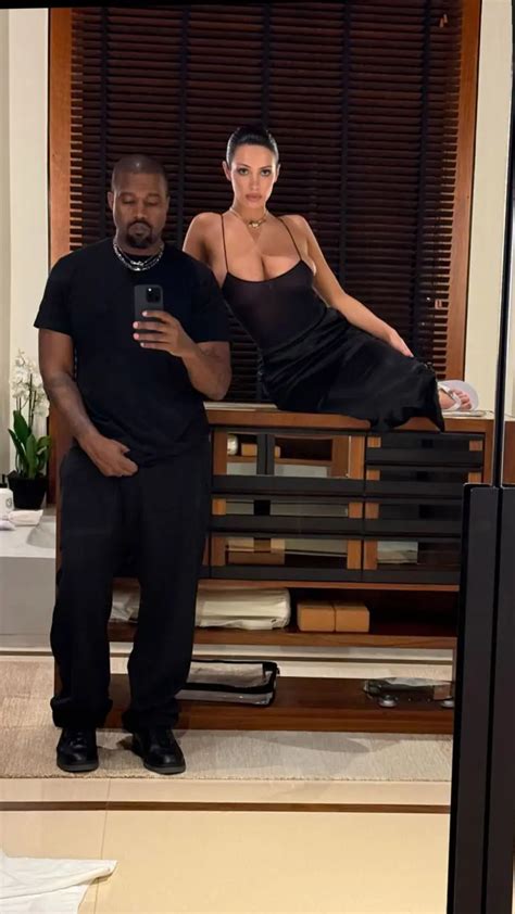 Kanye West And Bianca Censoris Daring 2025 Grammy Look