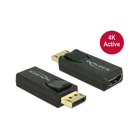 Adapter Display Port M Hdmi Ž 4k Crni Delock 65573