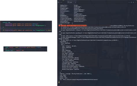 Permissions Issue Discordjs Imagine An App