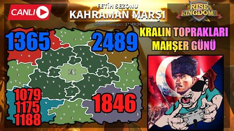 KRALIN TOPRAKLARI MAHŞER GÜNÜ 365 489 VS ALL YouTube