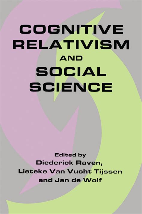 Cognitive Relativism And Social Science 1st Edition Premiumjs Store