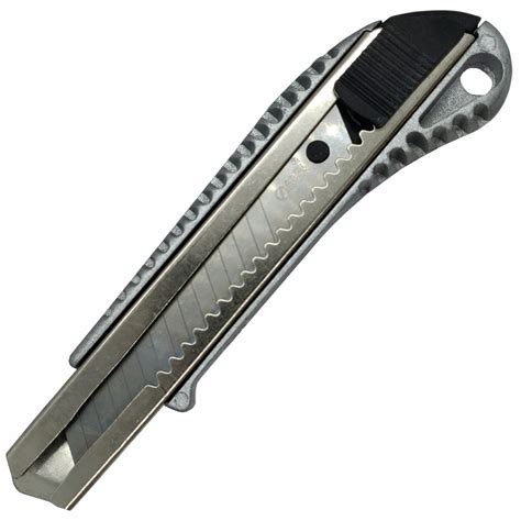 NÓŻ DO TAPET NOŻYK METALOWY OSTRZE ŁAMANE 18MM ME 005765 za 3 89 zł z