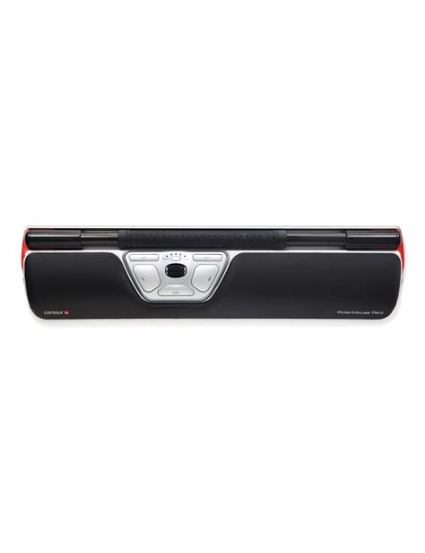 Contour Rollermouse Red Textured Roller Bar For Increased Control