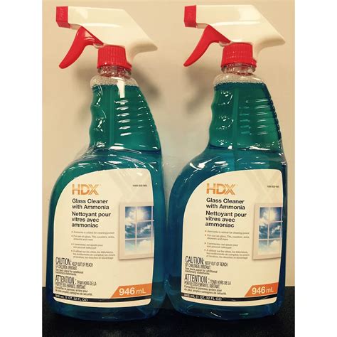 Hdx 946ml Glass Cleaner 2 Pack The Home Depot Canada