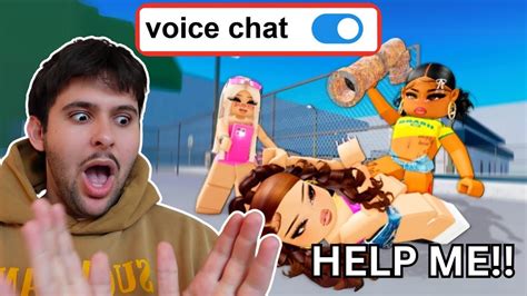 Getting Banned From Roblox Voice Chat Again Youtube