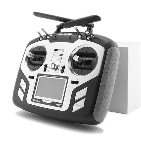 Microzone Mc10 Mc9008s 수신기가 장착된 10ch 2 4ghz Fhss Rc 송신기 Pcm2048 Pwm Rcdrone