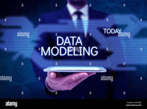 Handwriting Text Data Modeling Word For Process Of Transferring Data