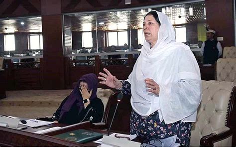 Minister Social Welfear Gilgit Baltistan Dilshad Bano Addressing During