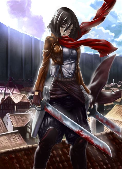 Attack On Titan Mikasa Fan Art
