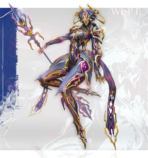 Artstation Wisp P Design Fan Art Warframe Art Concept Art