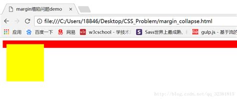 经典css缺陷 Margin塌陷问题和margin合并问题margin缺陷 Csdn博客