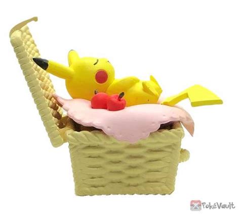 Pokemon Center 2019 Re Ment Nap Basket Series 1 Pikachu Figure
