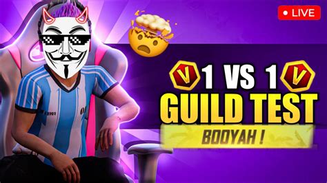 🔴live Guild Test Ff Raise Ajao 1v1 Dum H Toh 😡🤬 Shorts Viral