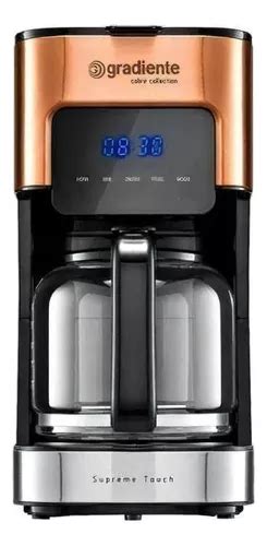 Cafeteira Digital Gradiente Programável Supreme Touch 800w Cor Prata E