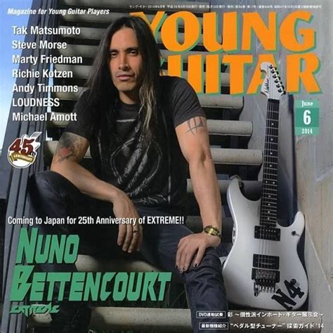 Nuno Bettencourt Young Guitar Cover June 2014 Nuno Bettencourt