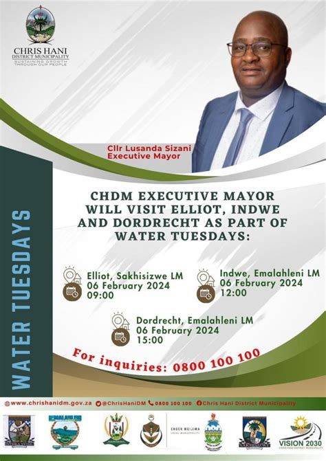 Water Tuesdays Chris Hani District Municipality