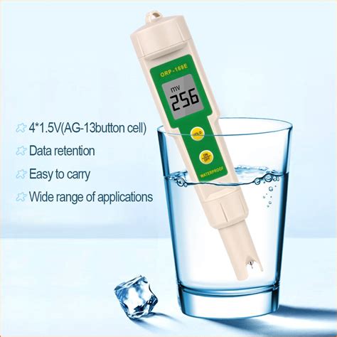 Rz Orp Redox Tester Digital Waterproof Portable Pe Grandado
