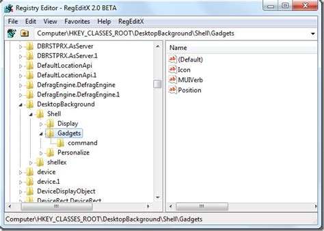 Remove Gadgets From Windows Desktop Right Click Context Menu